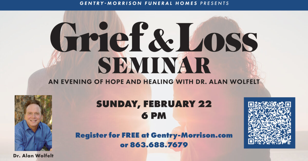 Grief Seminar with Dr. Alan Wolfelt | Victory Church